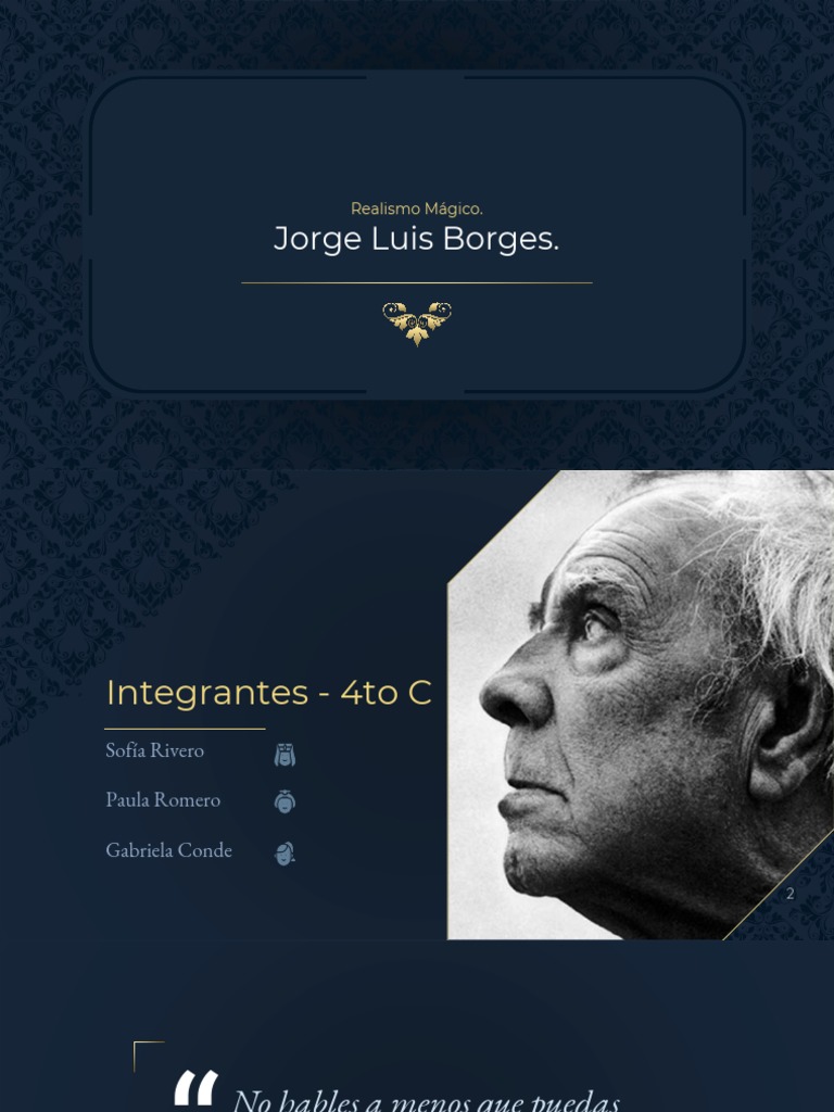 Realismo mágico en Borges | PDF | Poesía