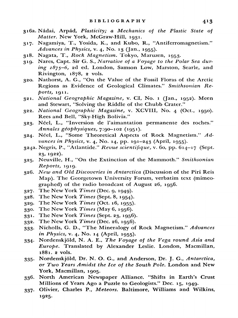 Charles H. Hapgood Earths Shifting Crust 421 453 | PDF | Geology ...