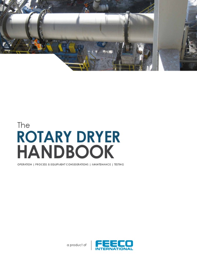 Rotary Dryer Handbook PDF | PDF | Clothes Dryer | Density