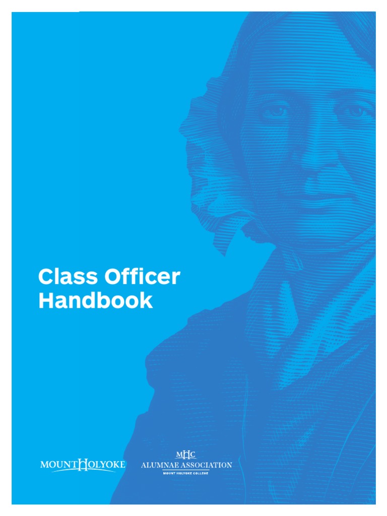 Class Officer Handbook | PDF | Mail | Information Security