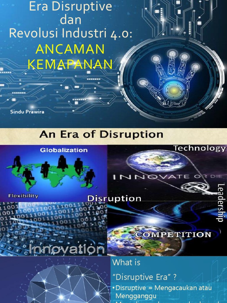Era Disruptive Dan Industry 4.0 | PDF | Komputer