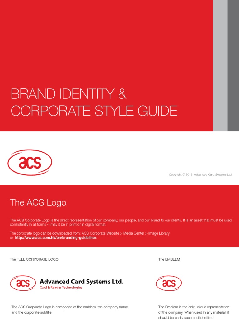 Brand Identity & Corporate Style Guide | PDF | Logos | Typefaces