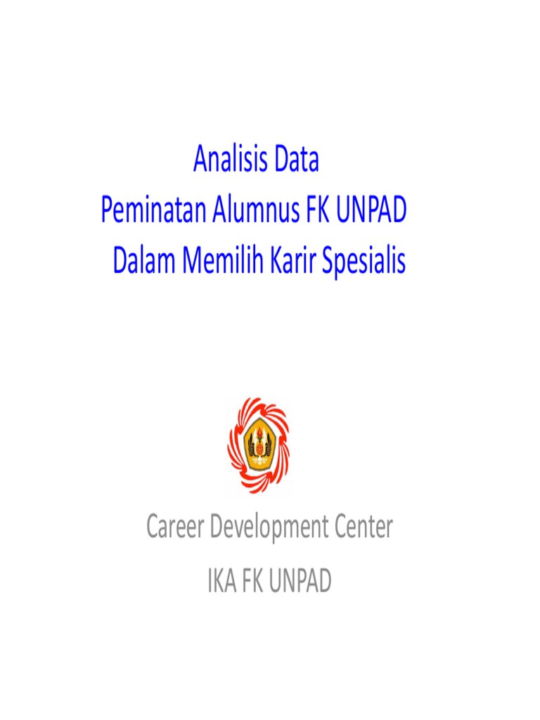 Analisis Peminatan PPDS FK UNPAD | PDF
