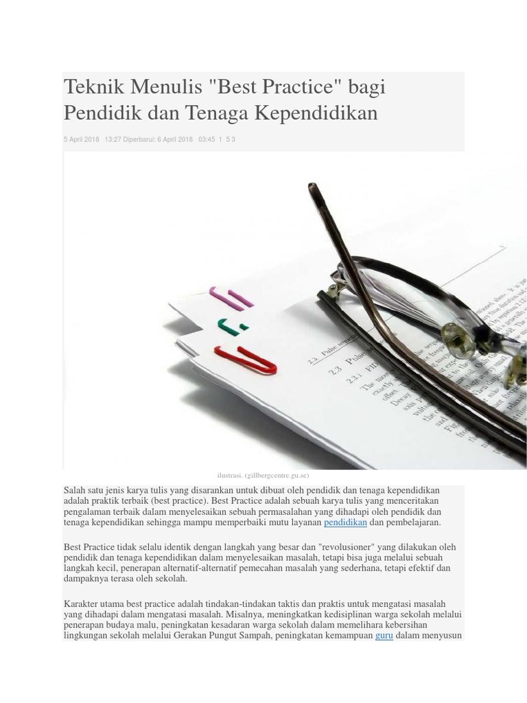 Teknik Menulis Best Practice | PDF
