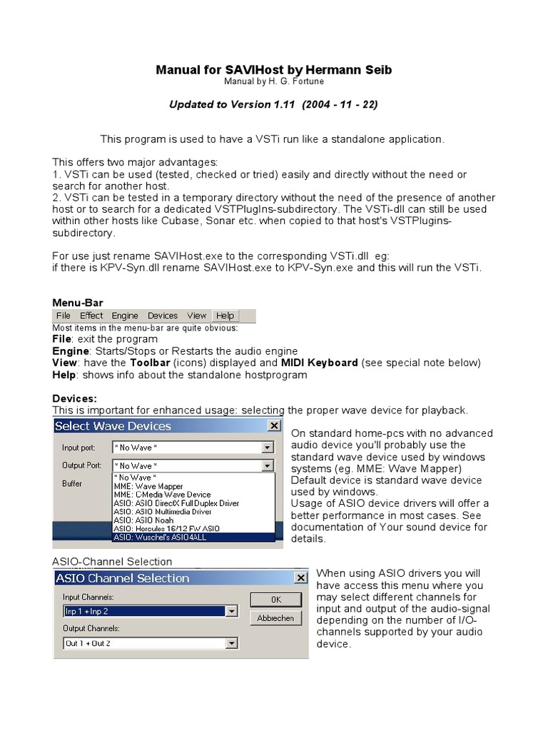 A Comprehensive Guide to Using SAVIHost as a Standalone VST Instrument ...