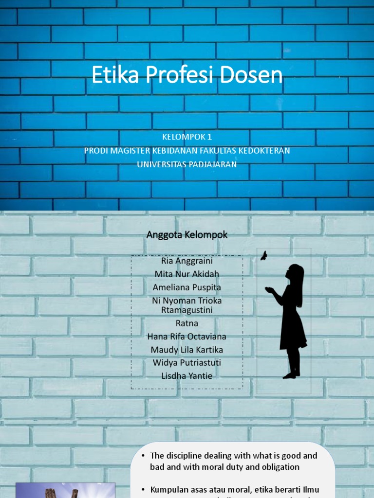 Etika Profesi Dosen | PDF | Karier & Perkembangan