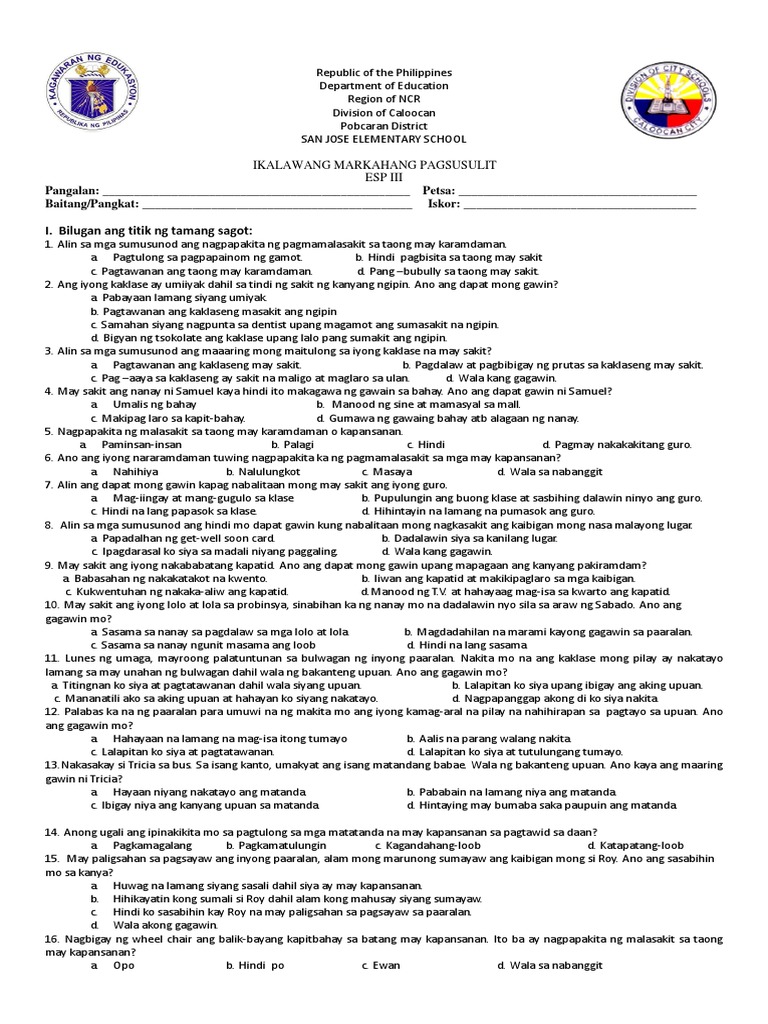 2ND PT Esp Iii | PDF