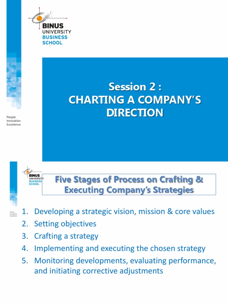 Session 2-Charting A Company's Direction | PDF | Strategic Management ...