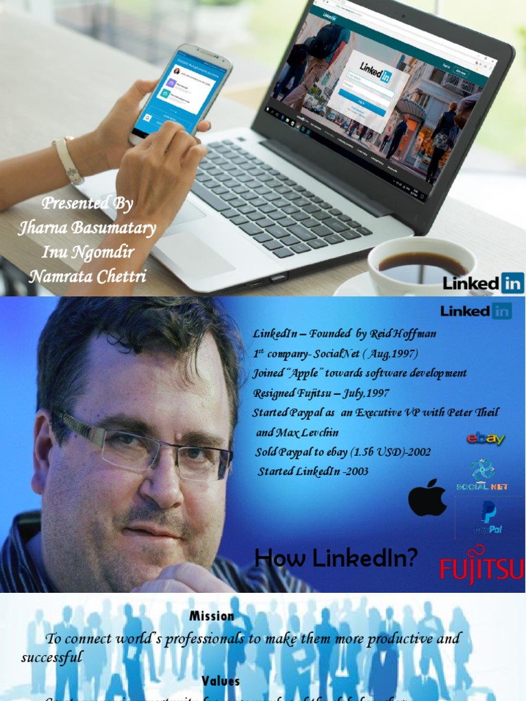 LinkedIn Overview: Mission, Values, and Model | PDF | Linked In | Pay Pal