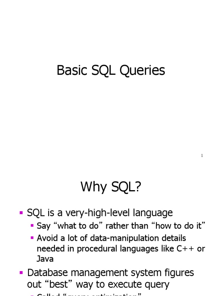SQL Queries | PDF | Mathematical Logic | Computer Programming SQL Queries | PDF | Mathematical Logic | Computer Programming