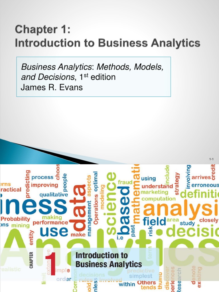 Introduction To Descriptive Analytics | PDF | Analytics | Mathematical ...