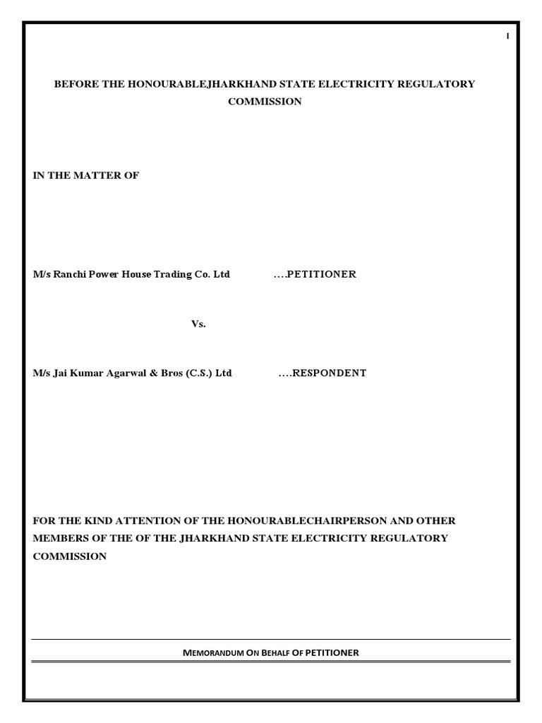 Sample Moot Court Memorial | PDF | Offer And Acceptance | Breach Of ...