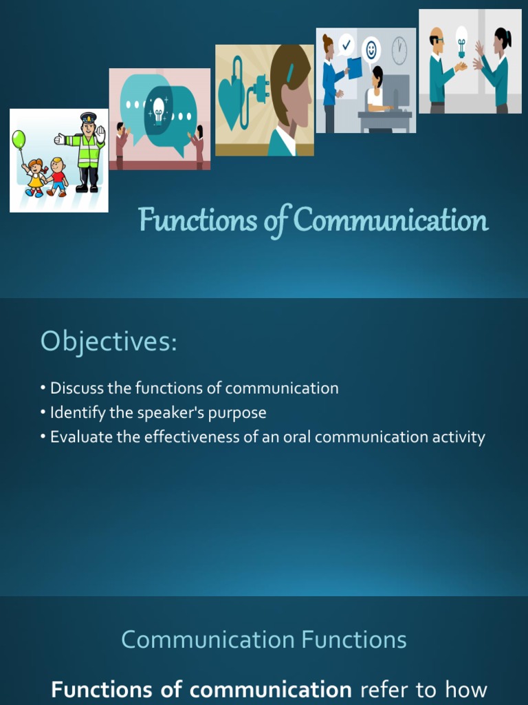 7 Functions of Communication | PDF | Motivation | Motivational