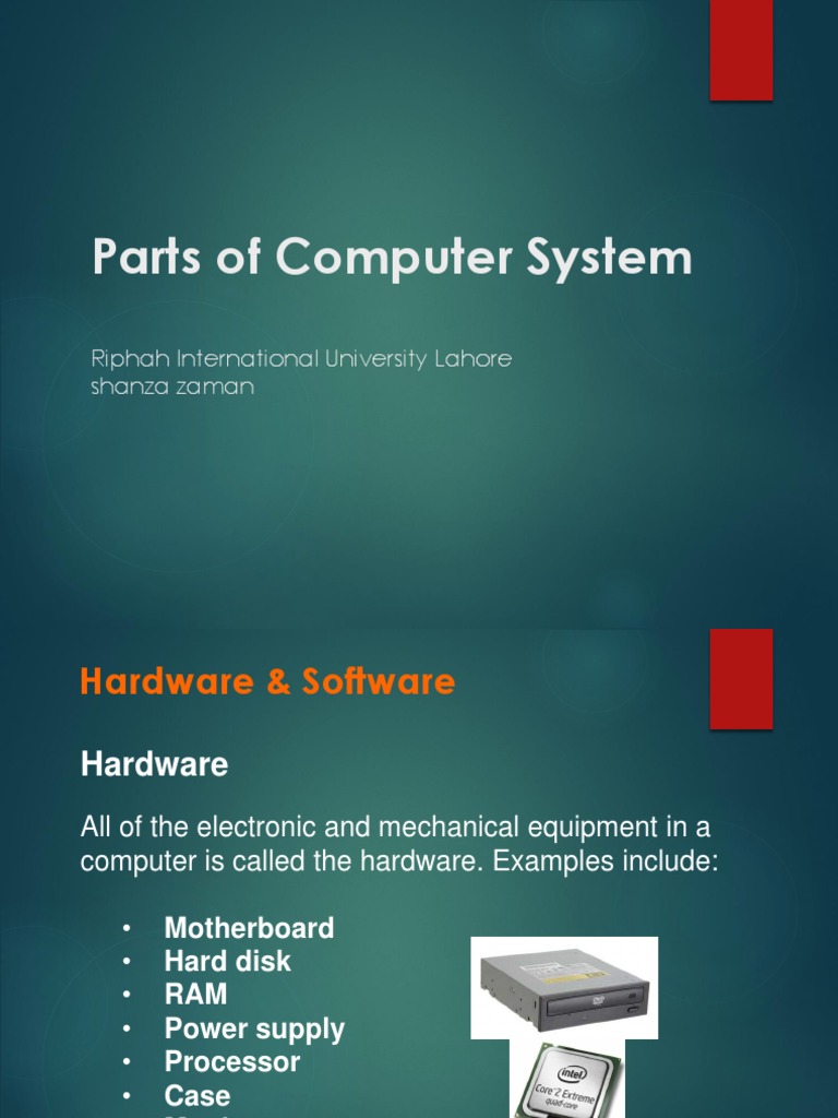 Introduction To Computer | PDF | Computer Hardware | Random Access Memory
