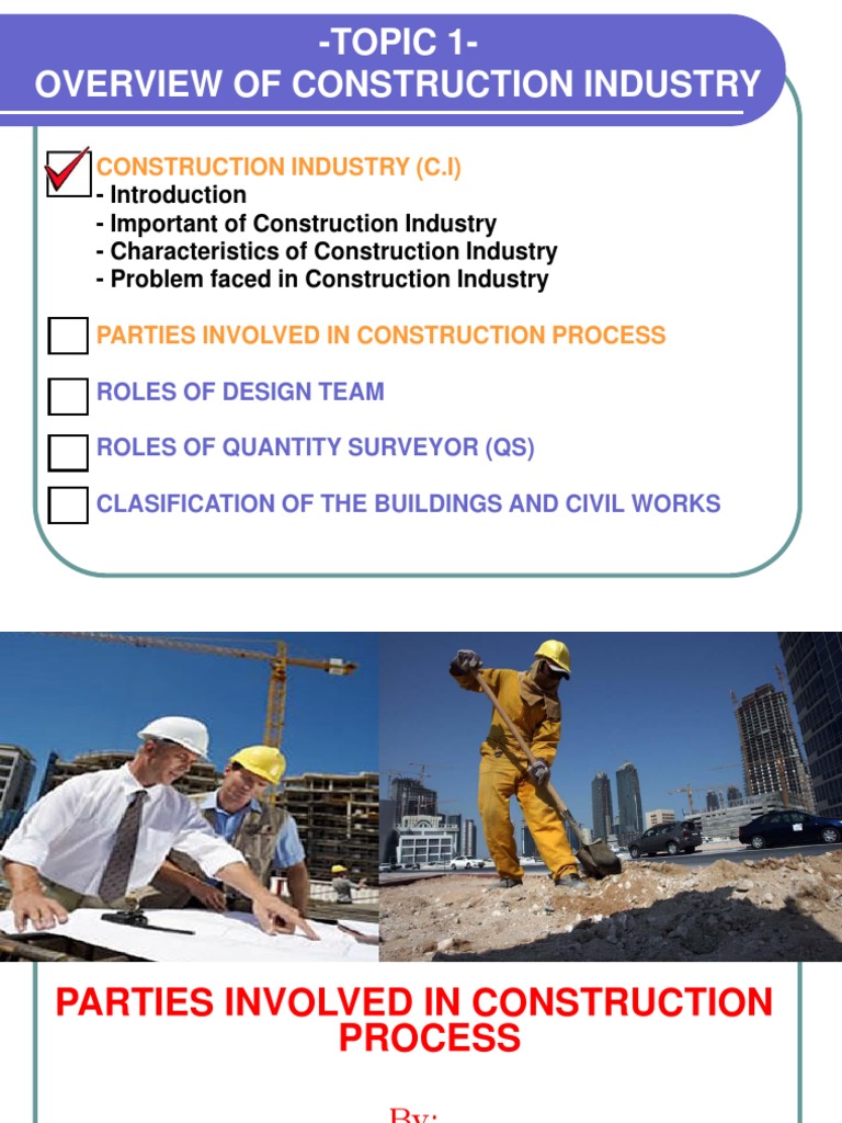Parties Involved in Construction | PDF | General Contractor | Real ...