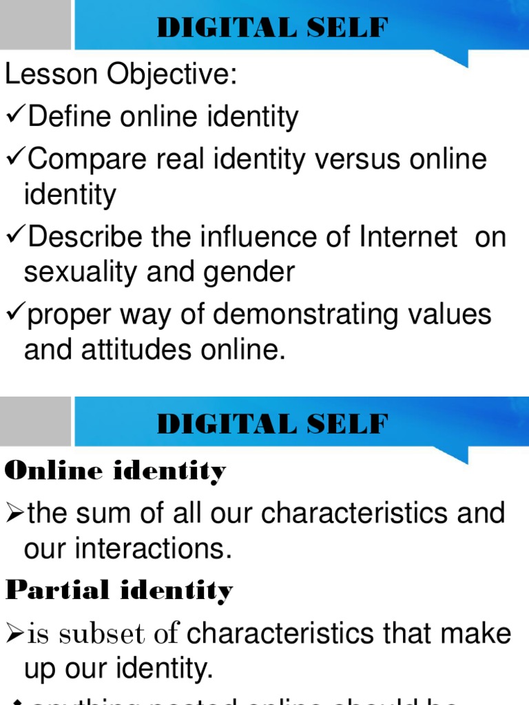 Crafting Your Digital Identity: Understanding Online Self-Presentation ...