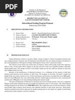 Action Plan On School Based Feeding Program | PDF | Public Sphere ...