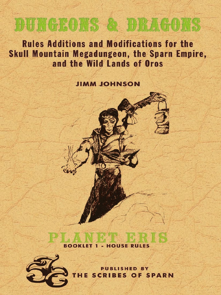 Planet Eris House Rules Revised | PDF | Dungeons & Dragons | Magician ...