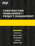 Construction Project Management | PDF | Project Management | Project ...