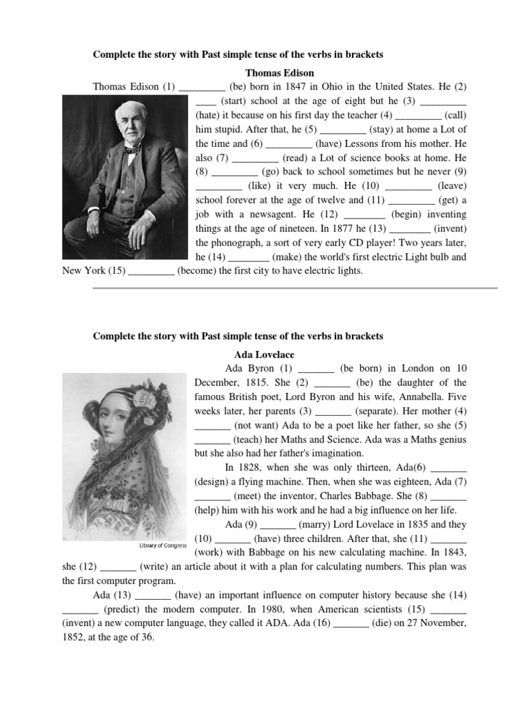 Past Simple Tense Revision | PDF