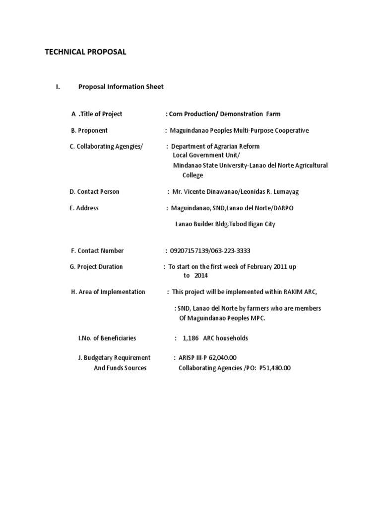 Corn Production Demonstration Farm | PDF | Maize | Agriculture