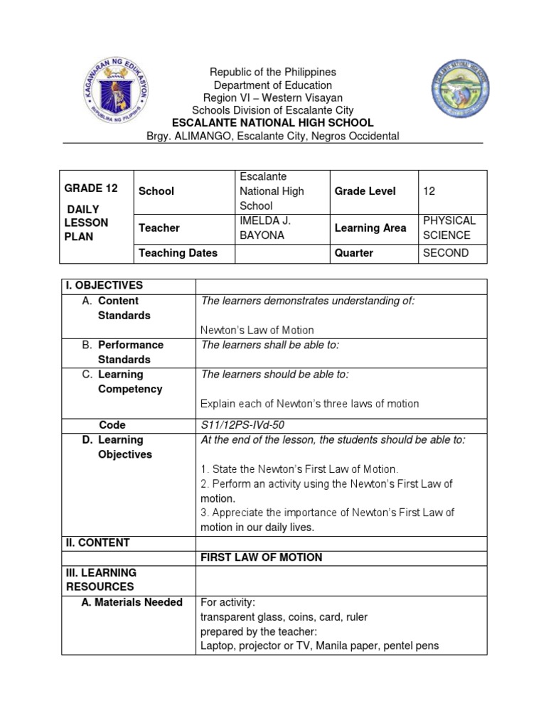 Detailed Lesson Plan in Physical Science - mhelDS | PDF | Astronomy ...