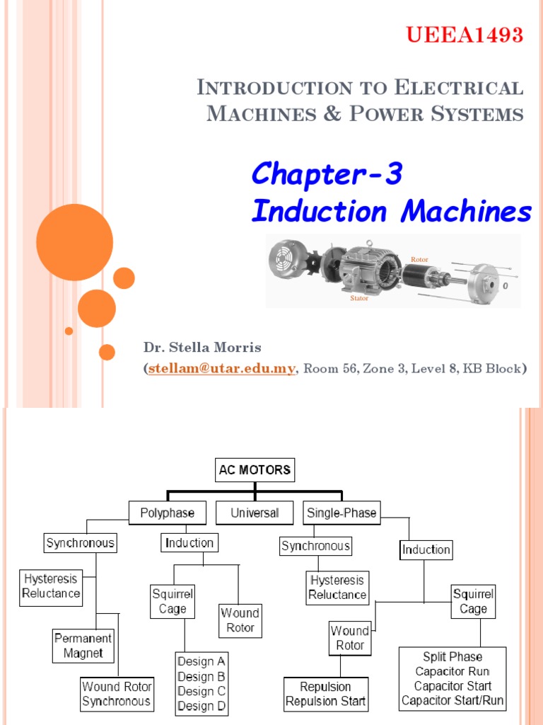 Induction Machines Overview and Principles | PDF | Electric Motor ...