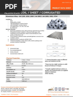 Insul-Mate™ Aluminum Jacketing Specs | PDF | Sheet Metal | Corrosion