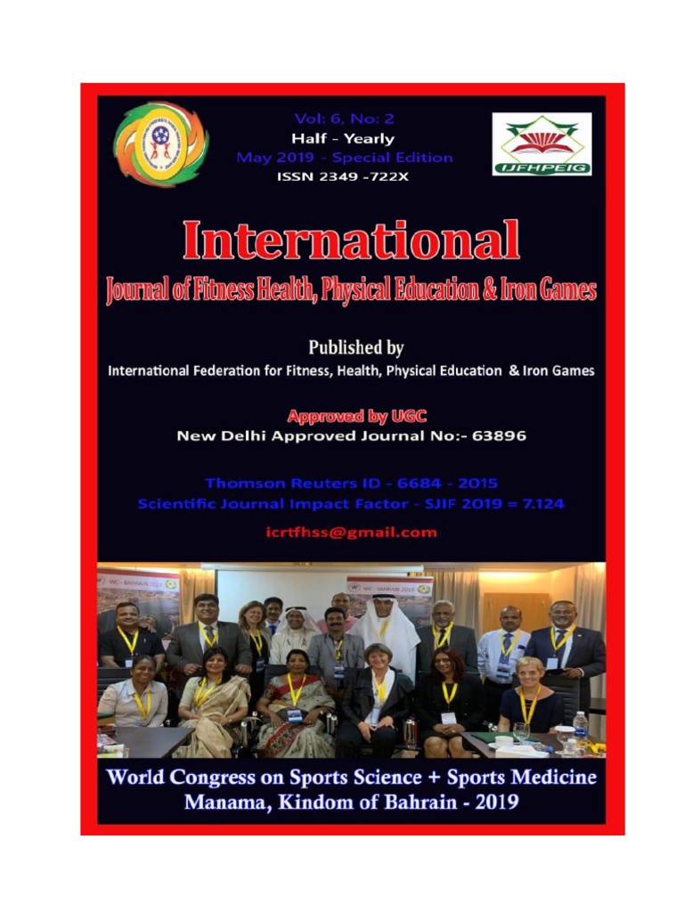 B - May 2019 - Vol-06-No | PDF | Balance (Ability) | Standard Deviation