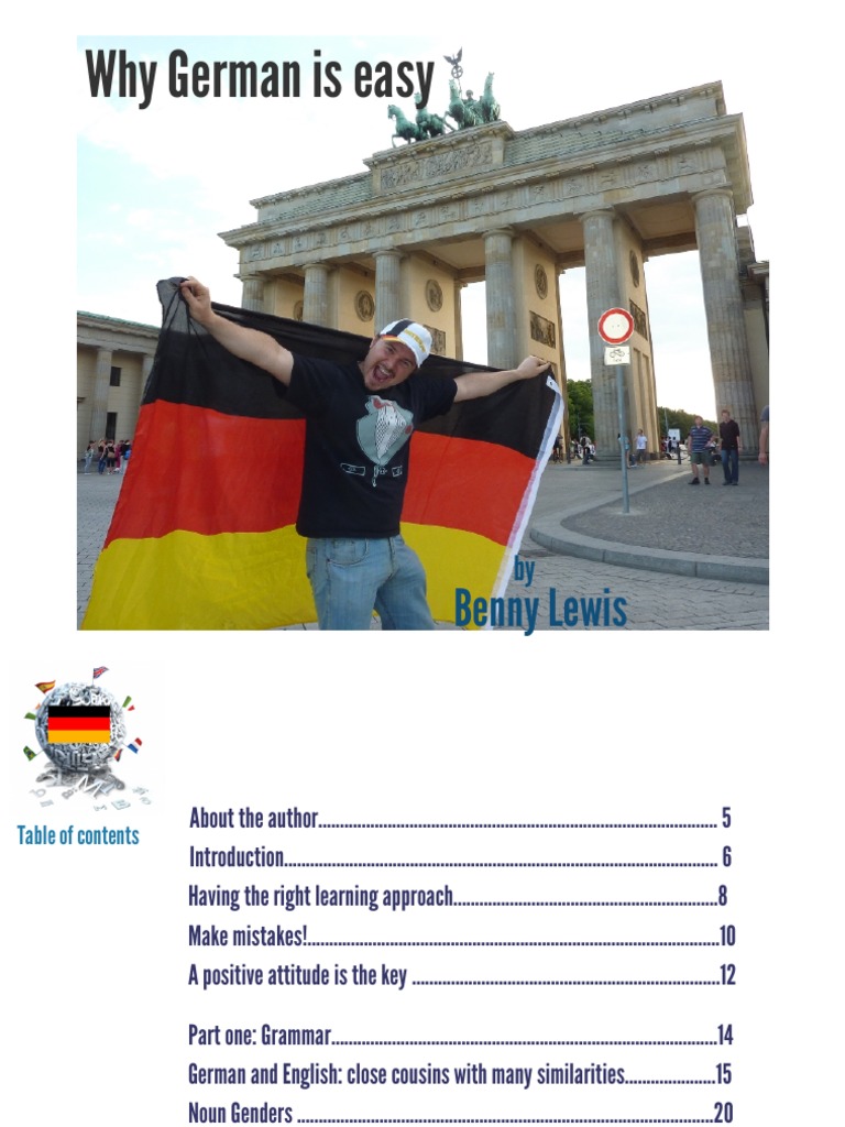 Why German Is Easy Preview | PDF | Plural | English Language