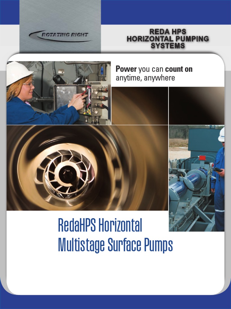 Redahps Horizontal Multistage Surface Pumps: Power You Can Count On ...