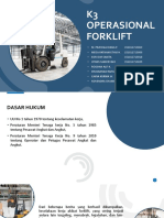 Soal Ujian Operator Forklift (Prediksi) New | PDF | Teknologi & Rekayasa
