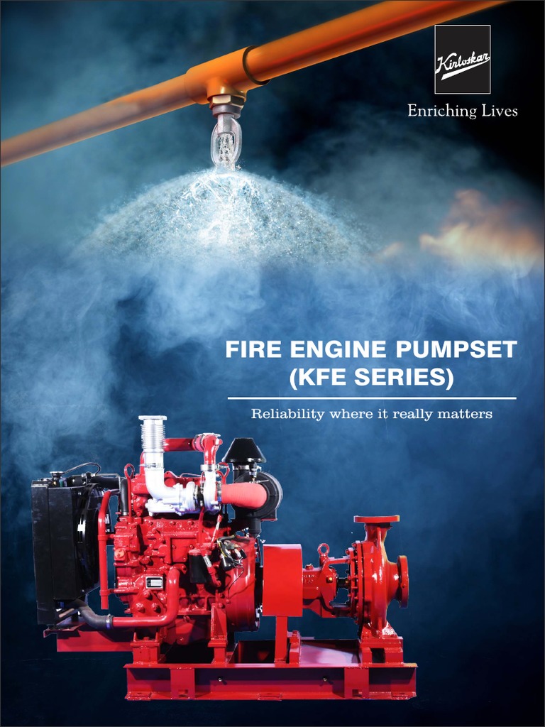 Kfe Diesel Pump Set | PDF | Firefighting | Pump