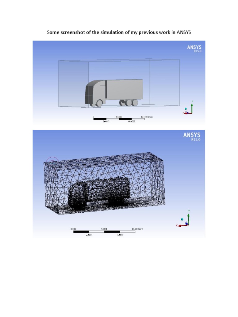 ANSYS Simulation Screenshots | PDF