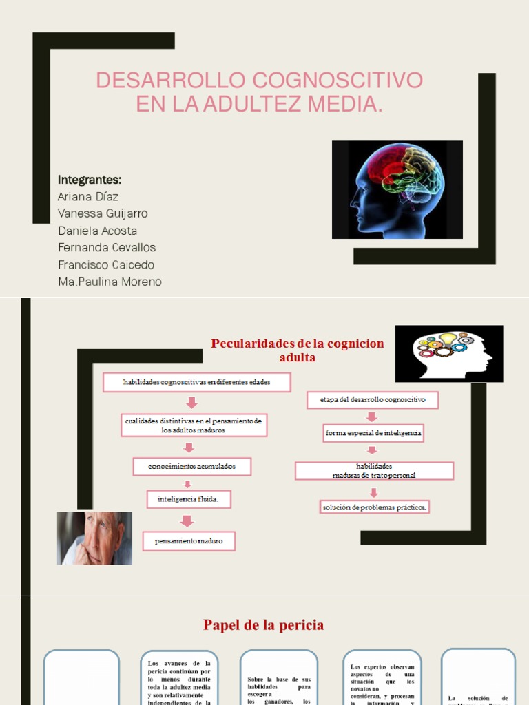 Desarrollo Cognoscitivo en La Adultez Media. 2 | PDF | Adultos | Aprendizaje