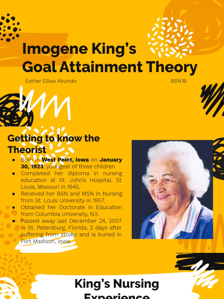 Imogene King | PDF | Interpersonal Communication | Nursing