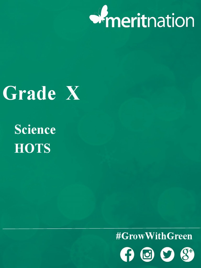 Science Grade 10 HOTS Questions 1573019603 | PDF | Speed Of Light | Light