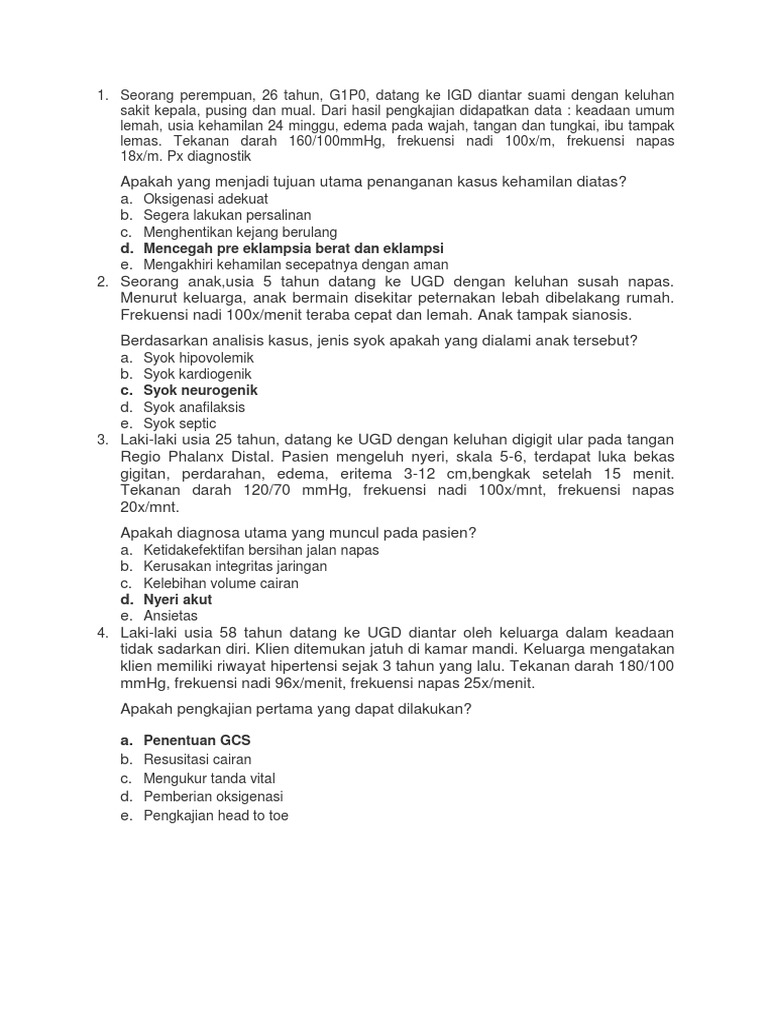 Contoh Soal Gadar | PDF
