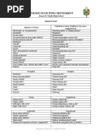 BSP General Commands | PDF | Tagalog Language | Philippines