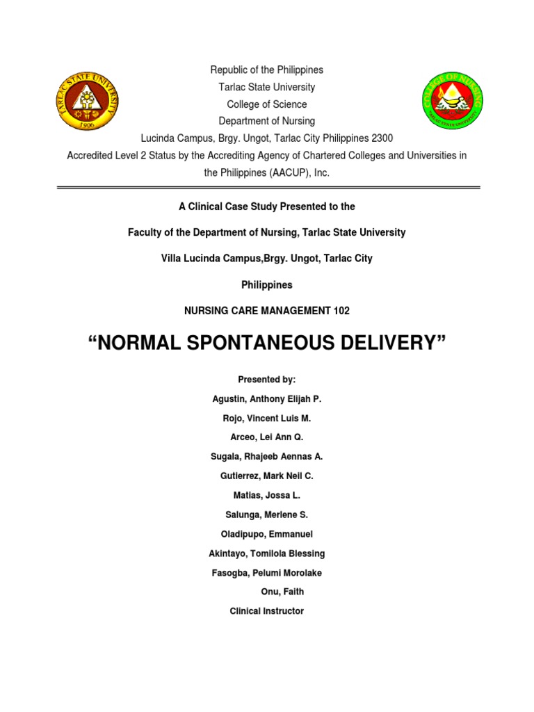 Case Study Labor Room/delivery Room | PDF | Childbirth | Circulatory System