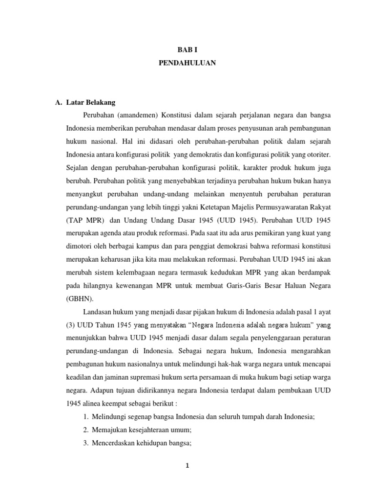 Perbandingan GBHN Dan SPPN | PDF | Politik | Hukum