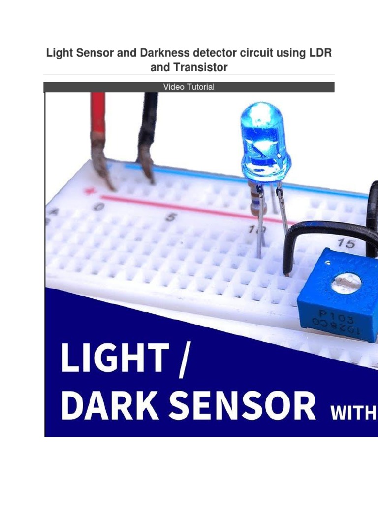 Turn On Led Using LDR | PDF | Electrical Resistance And Conductance ...