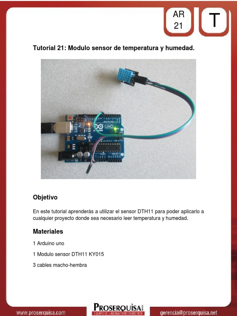 Modulo Temperatura Arduino | PDF | Celsius | Sensor