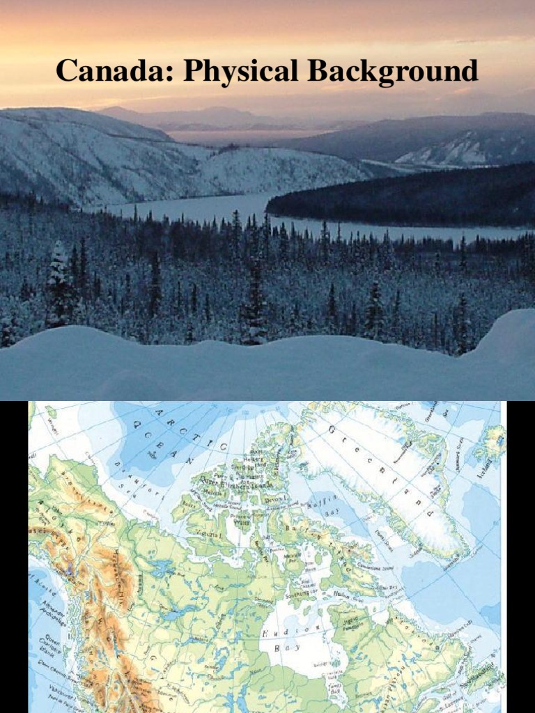 Canada Physical | PDF | Glacier | Geology