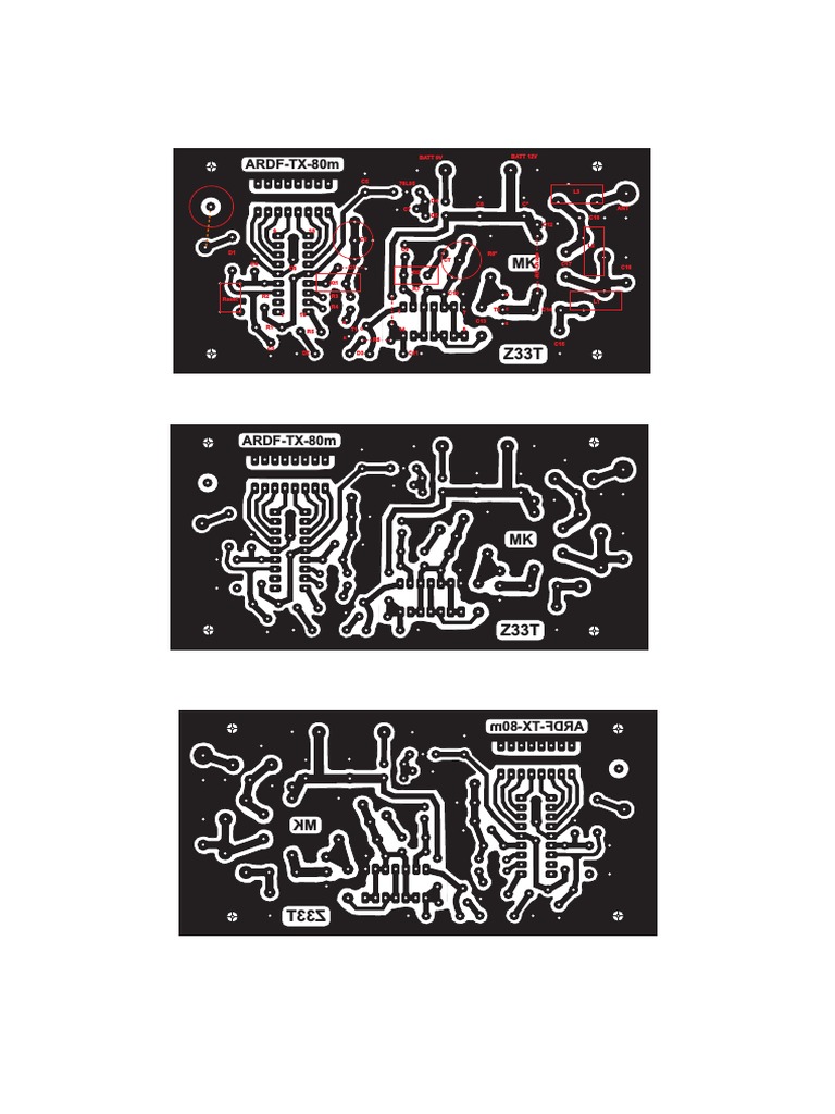 ARDF-TX-80m Circuit Overview | PDF | Chess Theory | Chess