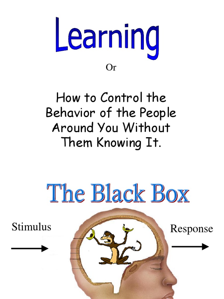How To Control The Behavior of The People Around You Without Them ...