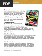 Patrol Leader Handbook Guide | PDF | Scouting | Youth Organizations