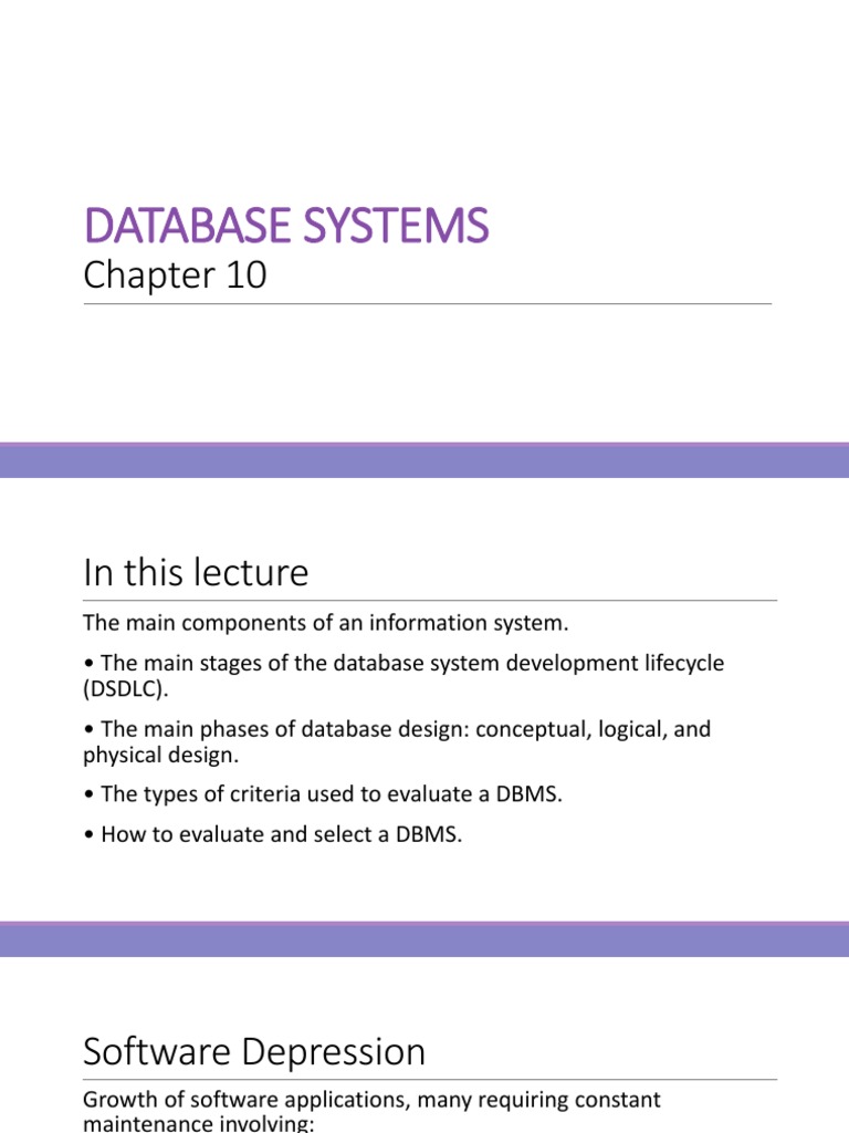 Chapter 10 | PDF | Conceptual Model | Data Model