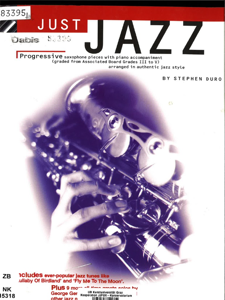 Just Jazz-Progressive Jazz Pieces With Piano | PDF