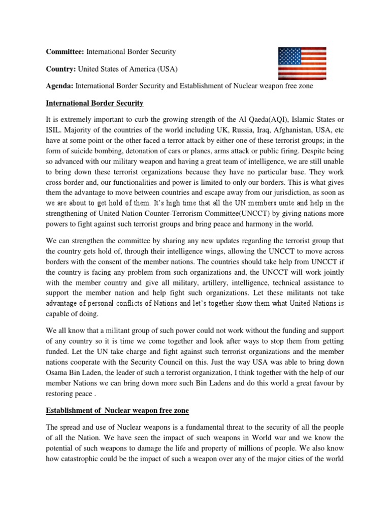 Strengthening International Cooperation to Combat Terrorism and Pursue ...